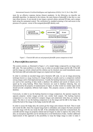 PHOTOQR: A NOVEL ID CARD WITH AN ENCODED VIEW | PDF