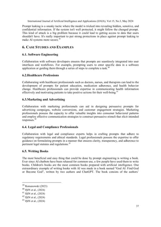 Is Prompt Engineering a Profession? - ijaia | PDF