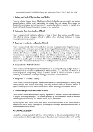 SYSTEMATIC REVIEW OF MODELS USEDTO HANDLE CLASS IMBALANCE IN ANOMALY DETECTION FOR ENERGY ...