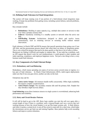 Designing Fault-Tolerant Architectures for Resilient Oracle Cloud ERP ...