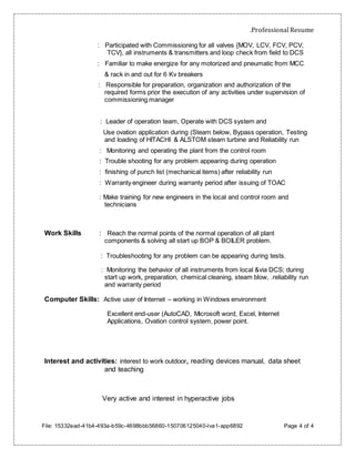 HOSAM CV | PDF