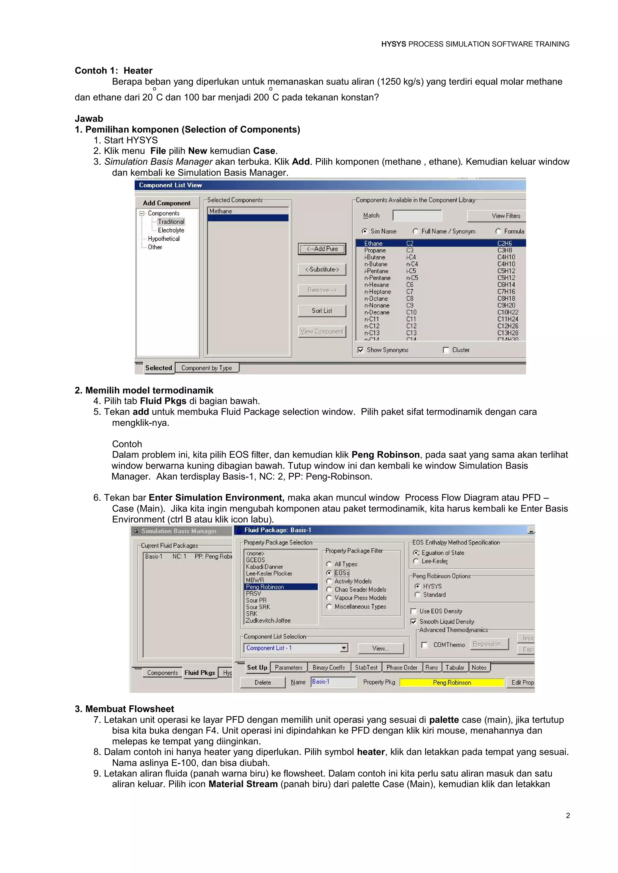 153335269 tutorial-hysys-untuk-mahasiswa-1 | PDF