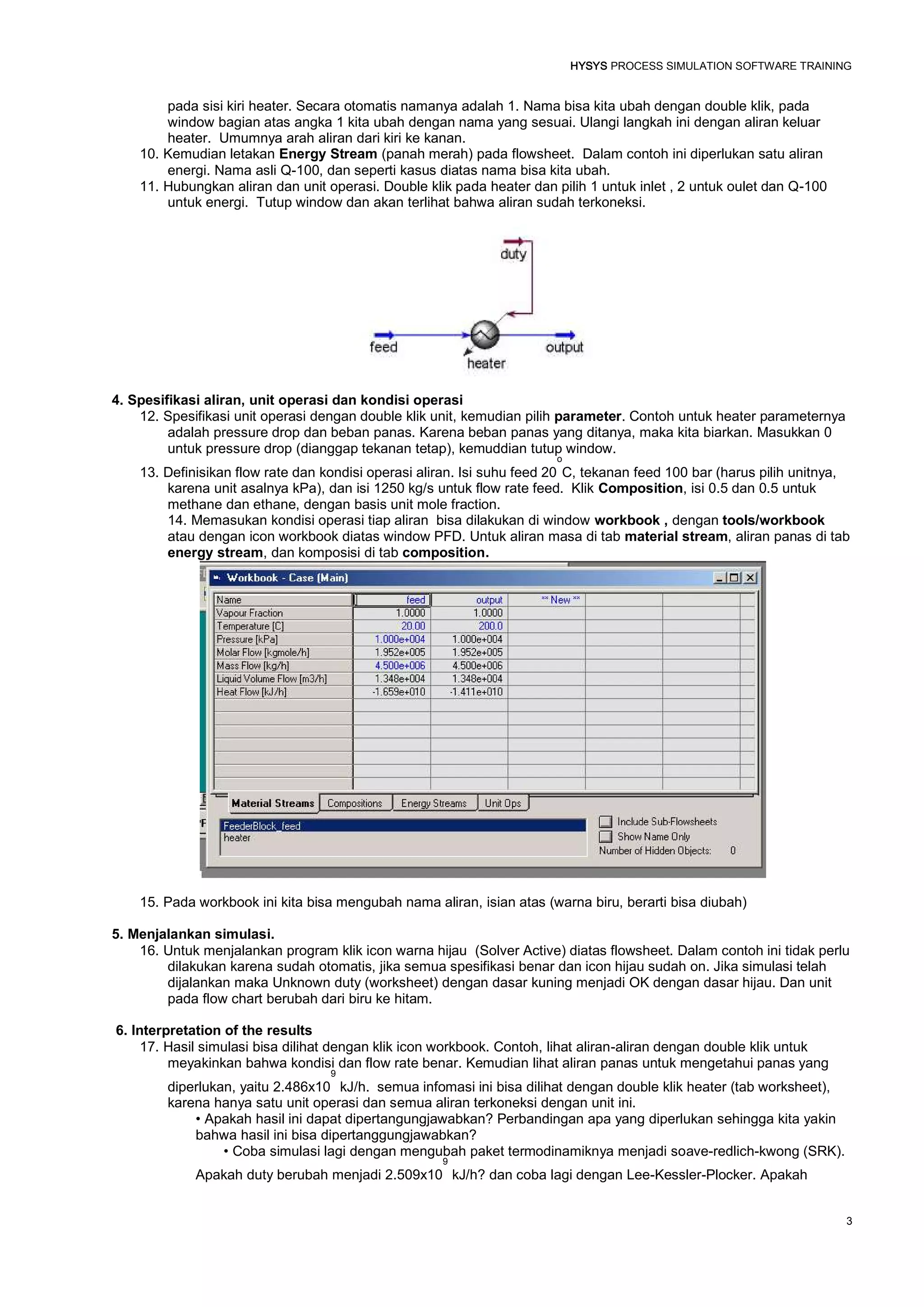 153335269 tutorial-hysys-untuk-mahasiswa-1 | PDF
