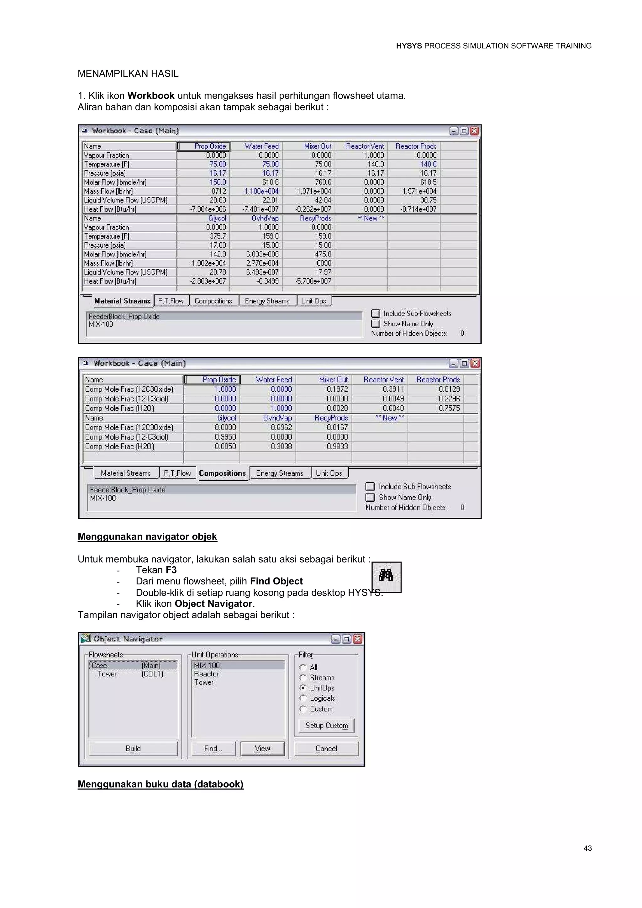 153335269 tutorial-hysys-untuk-mahasiswa-1 | PDF