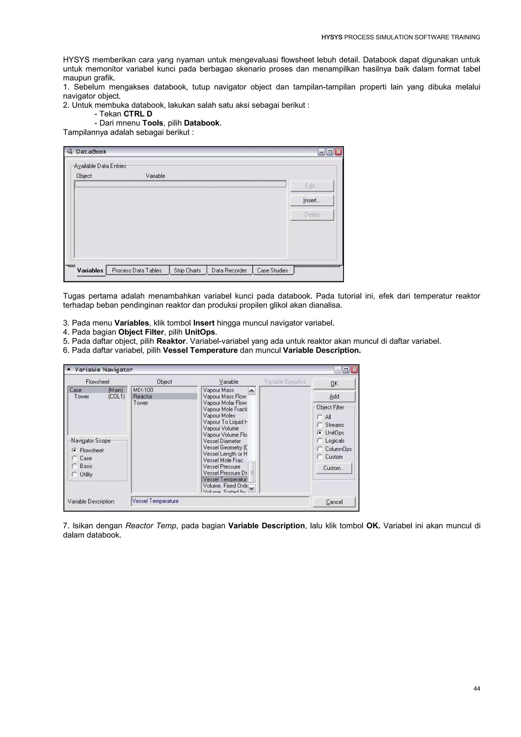 153335269 tutorial-hysys-untuk-mahasiswa-1 | PDF