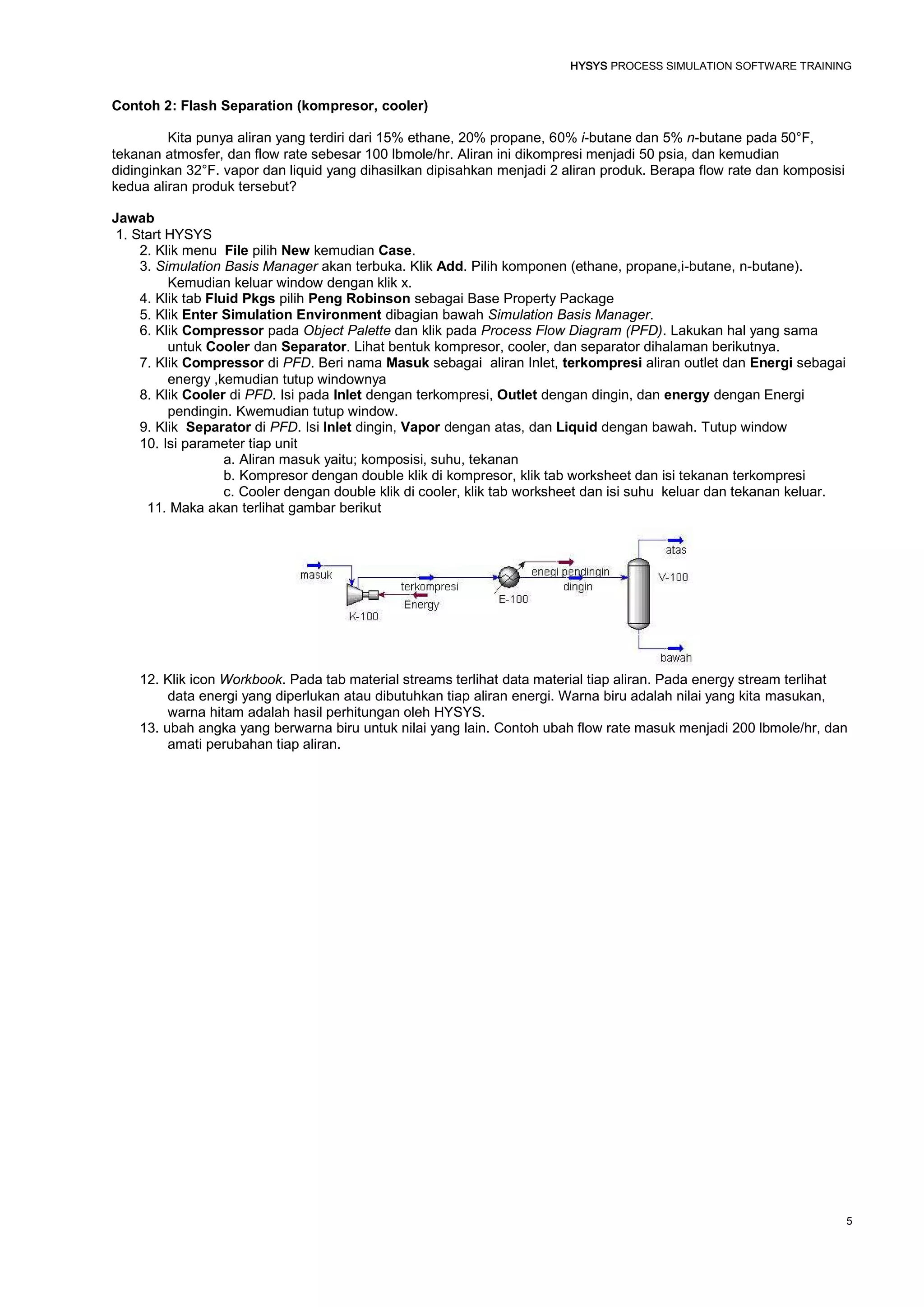 153335269 tutorial-hysys-untuk-mahasiswa-1 | PDF