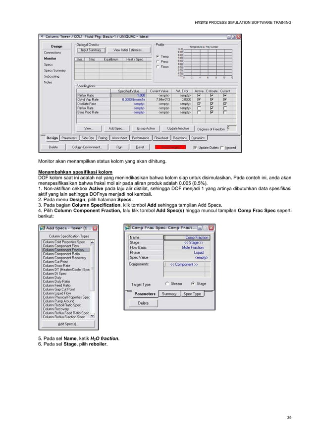 153335269 tutorial-hysys-untuk-mahasiswa-1 | PDF