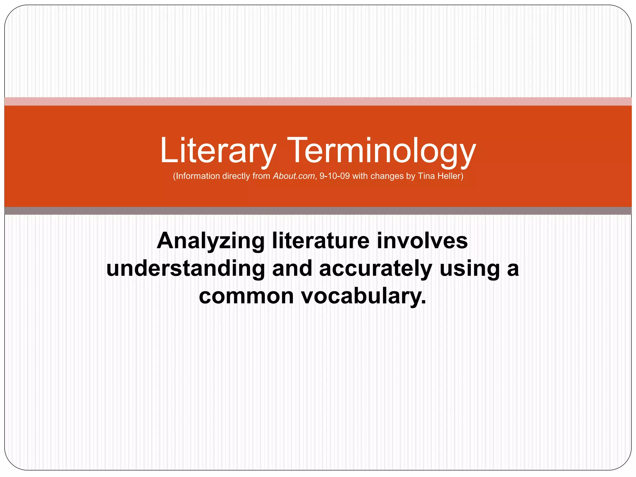 Story Elements | PPT