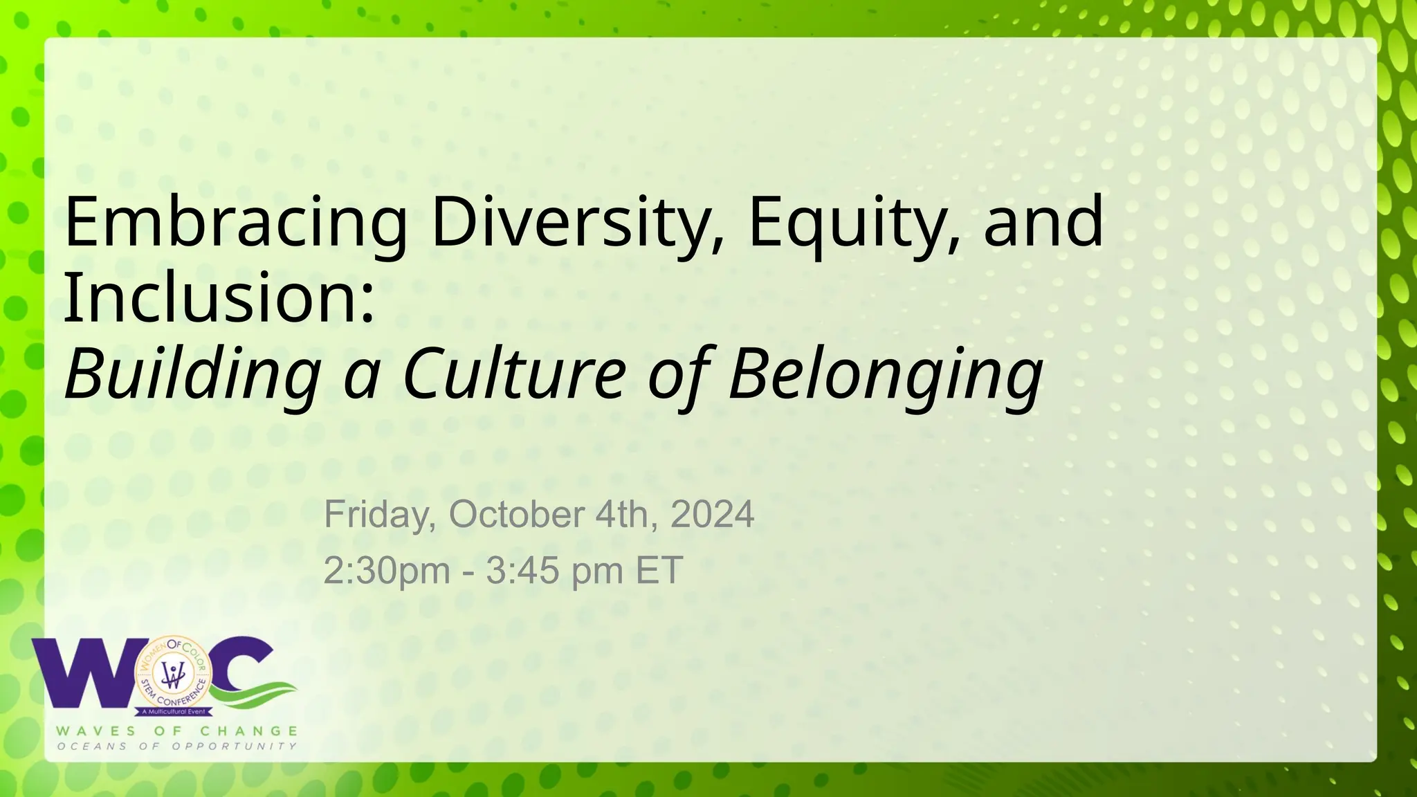 Embracing Diversity Equity and Inclusion-Building a Culture of ...