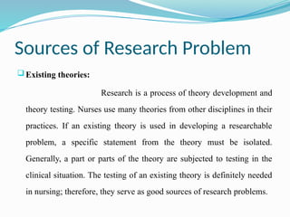 Research problem formulation. criteriatx | PPTX