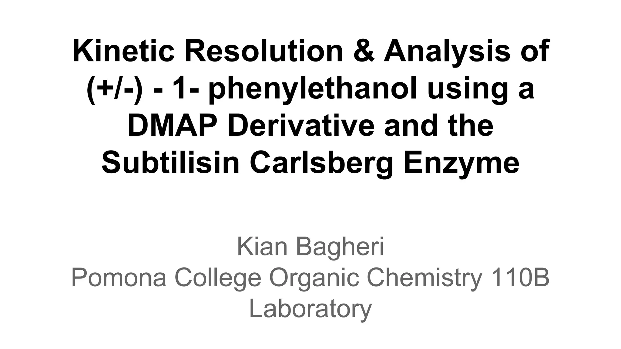 Fu_Subtilisin Presentation (2) | PPTX