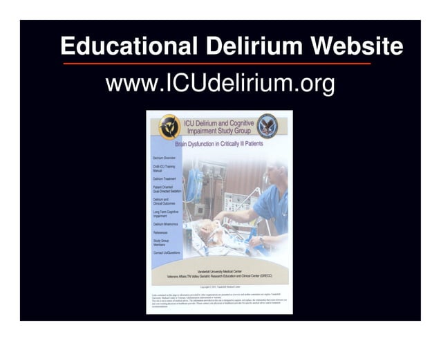 Sleep in the ICU The Next Delirium Frontier? | PDF | Sleep Disorders ...