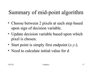 1536 graphics & graphical programming | PPT