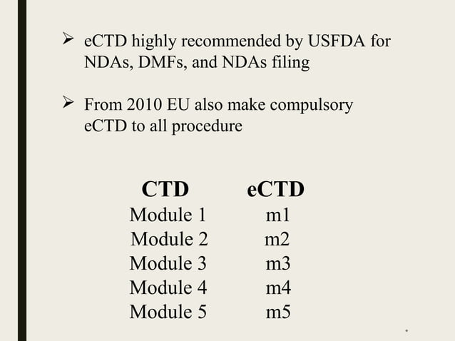 CTD and ECTD Document | PPT | Desktop Publishing | Computer Software ...
