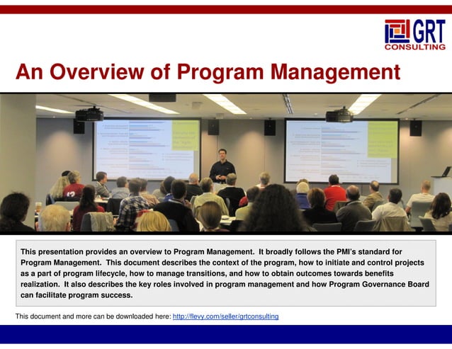 Overview of Program Management | PDF