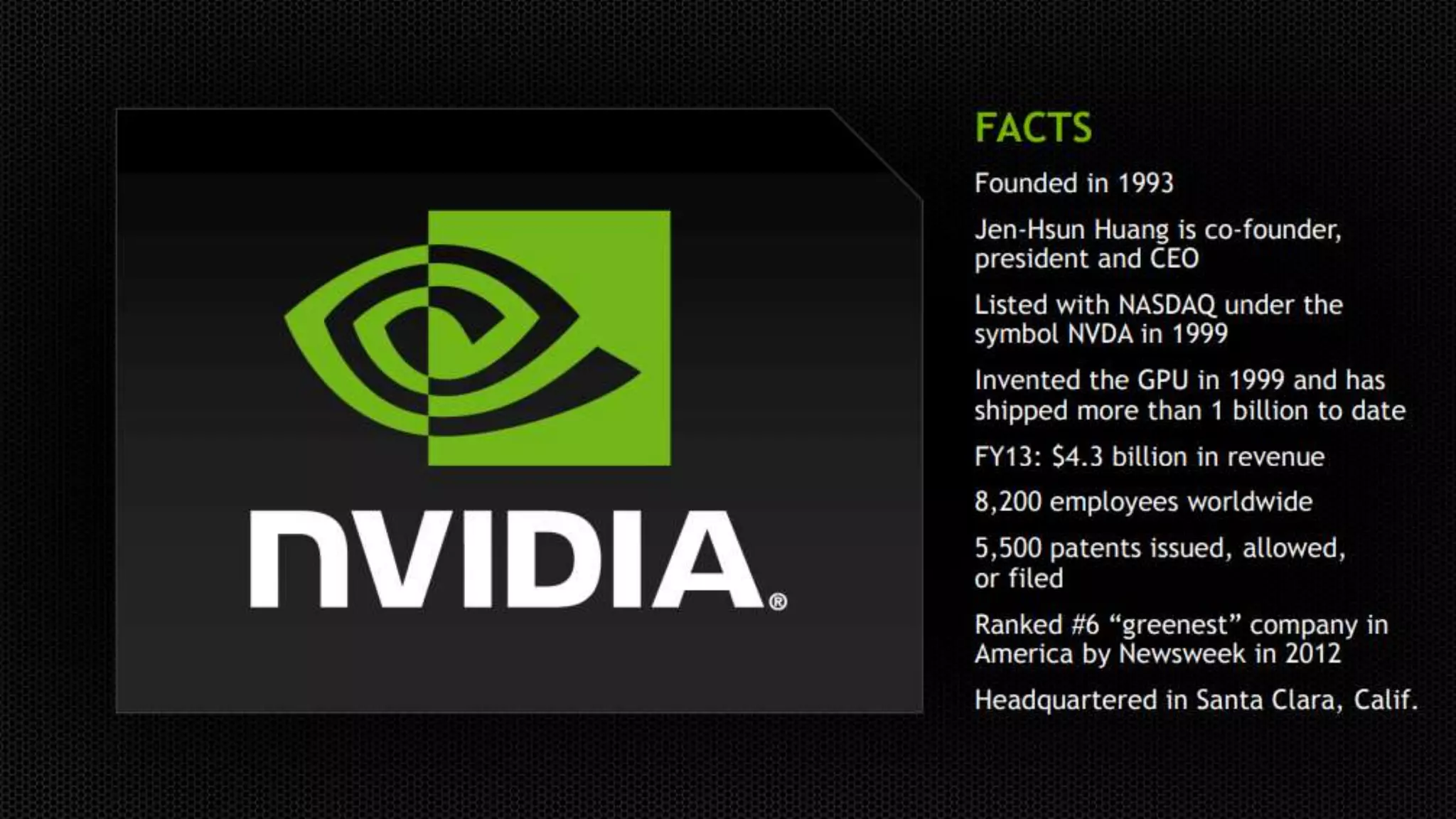 nvidia COMPANY FULL presentation | PPTX