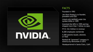 nvidia COMPANY FULL presentation | PPTX