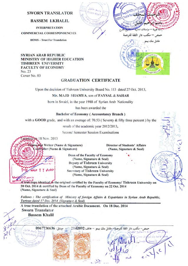 Graduation Certificate | PDF
