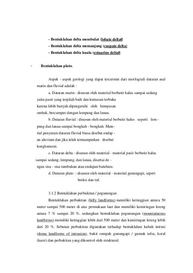 Klasifikasi Van Zuidam