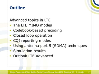 LTE Basics - II | PDF | Telecommunications Industry | Industries