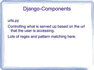 * DJANGO - The Python Framework - Low Kian Seong, Developer | PPT