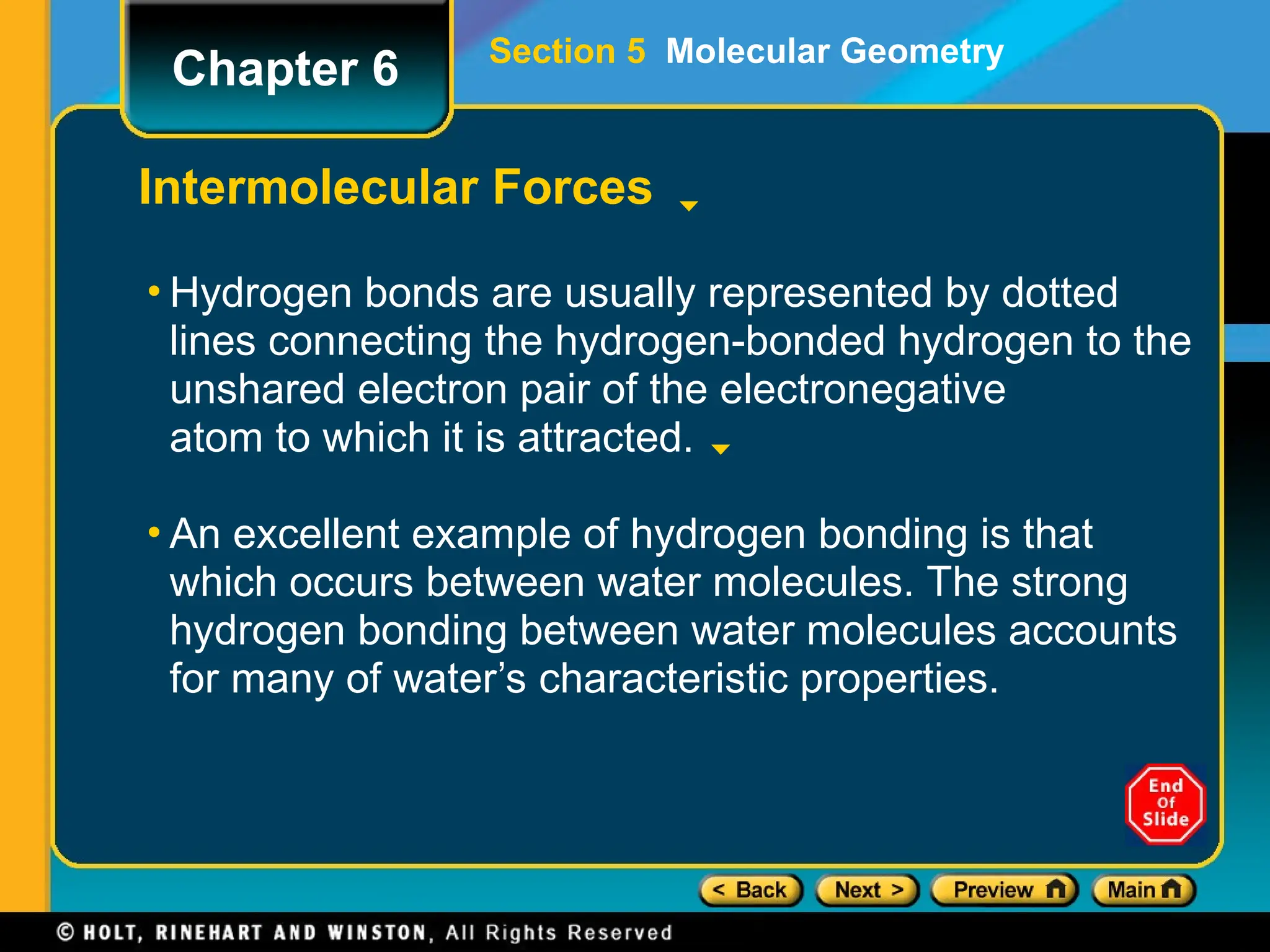 Presentation on theme: "Intermolecular Forces"— Presentation transcrip | PPT