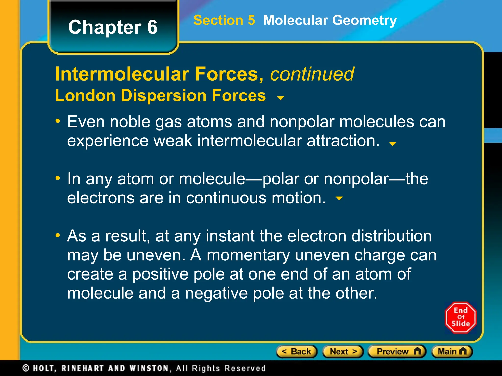 Presentation on theme: "Intermolecular Forces"— Presentation transcrip | PPT