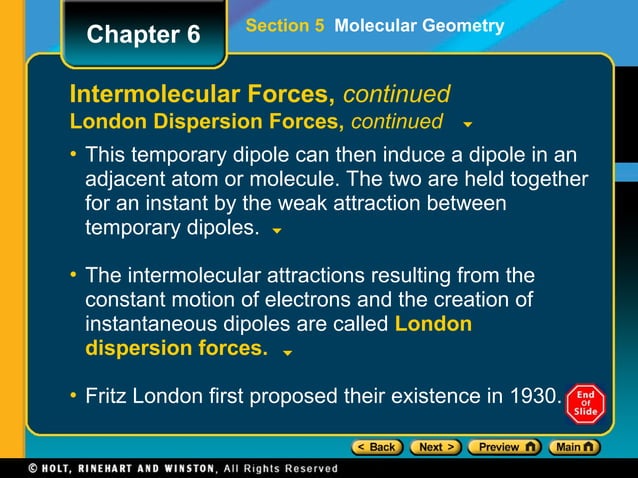 Presentation on theme: "Intermolecular Forces"— Presentation transcrip ...