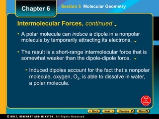 Presentation on theme: "Intermolecular Forces"— Presentation transcrip ...
