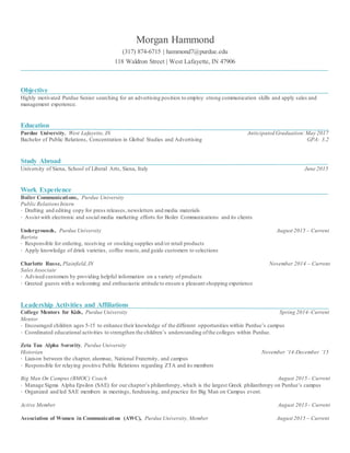 Resume | PDF