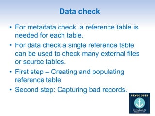 Obtain better data accuracy using reference tables | PPT