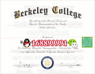 Berkeley College Diploma Degree Transcript | PPT