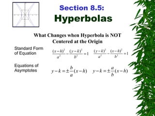 1540 hyperbolas | PPT | Physics | Science