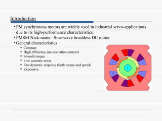 PMSM motor Used in electrical vehicle characteristics | PPTX