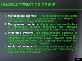 management information systems (MIS) | PPT