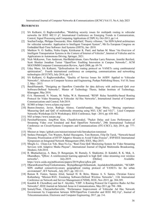 Real-World Multimedia Streaming for Software Defined Vehicular Ad Hoc Networks | PDF