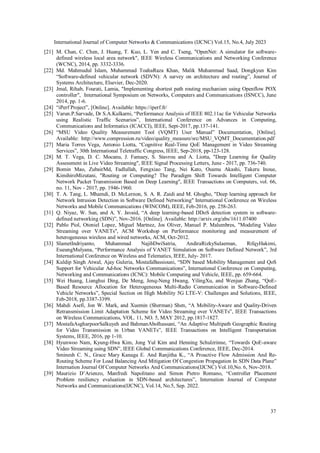 Real-World Multimedia Streaming for Software Defined Vehicular Ad Hoc Networks | PDF