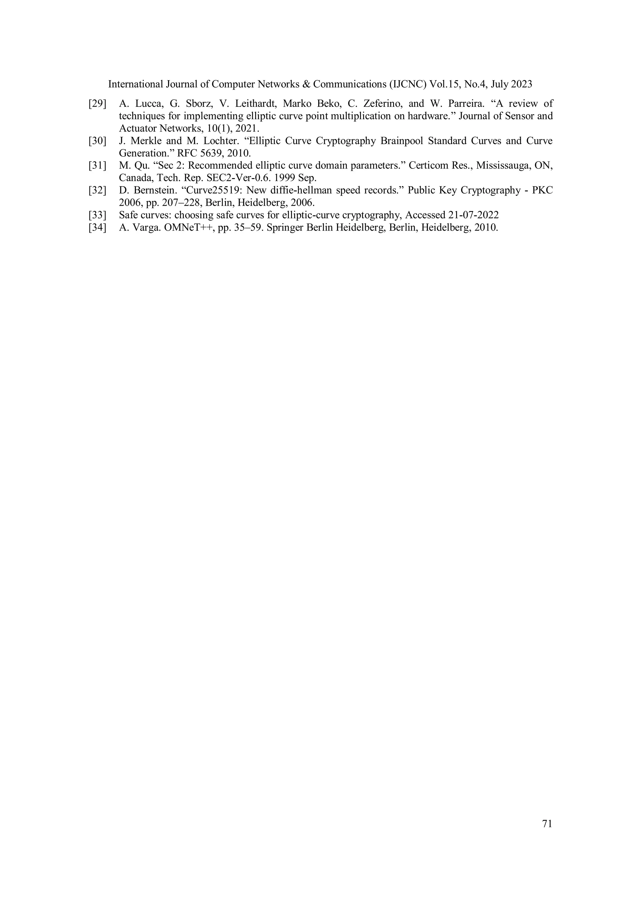 Efficient ECC-Based Authentication Scheme for Fog-Based IoT Environment | PDF