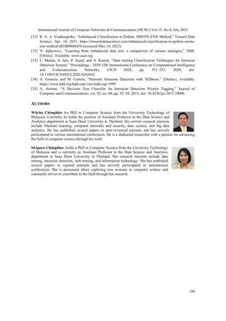 Intrusion Detection System (IDS) Development Using Tree-Based Machine ...