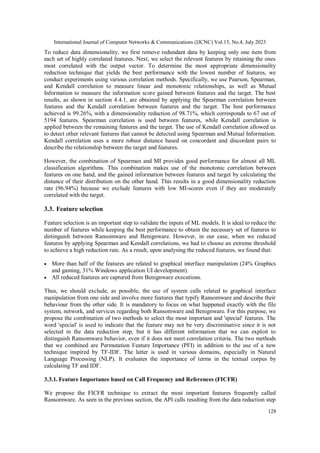 Ransomware Attack Detection Based on Pertinent System Calls Using Machine Learning Techniques | PDF