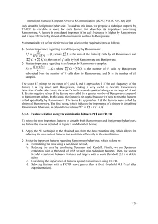 Ransomware Attack Detection Based on Pertinent System Calls Using Machine Learning Techniques | PDF