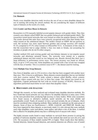 Recent Advancements in the Field of Deepfake Detection | PDF