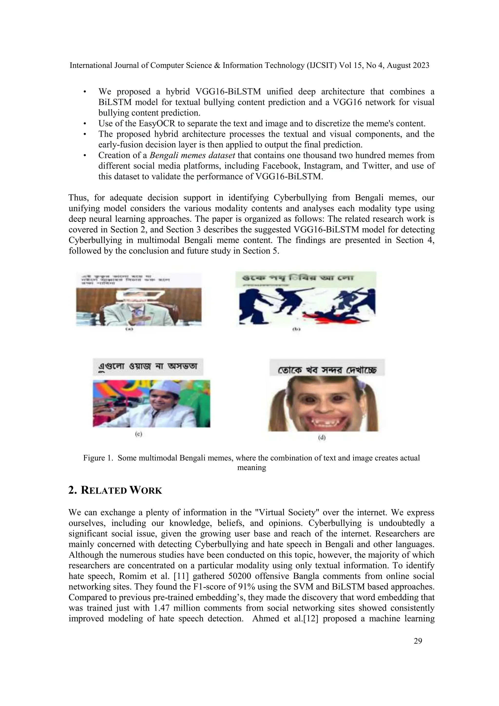 Multimodal Cyberbullying Meme Detection From Social Media Using Deep ...