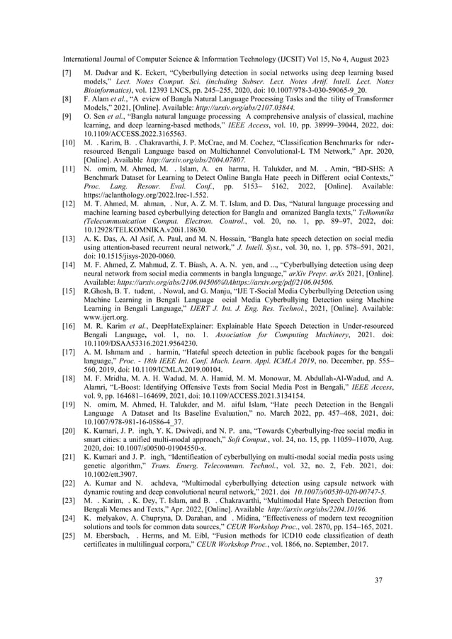 Multimodal Cyberbullying Meme Detection From Social Media Using Deep ...