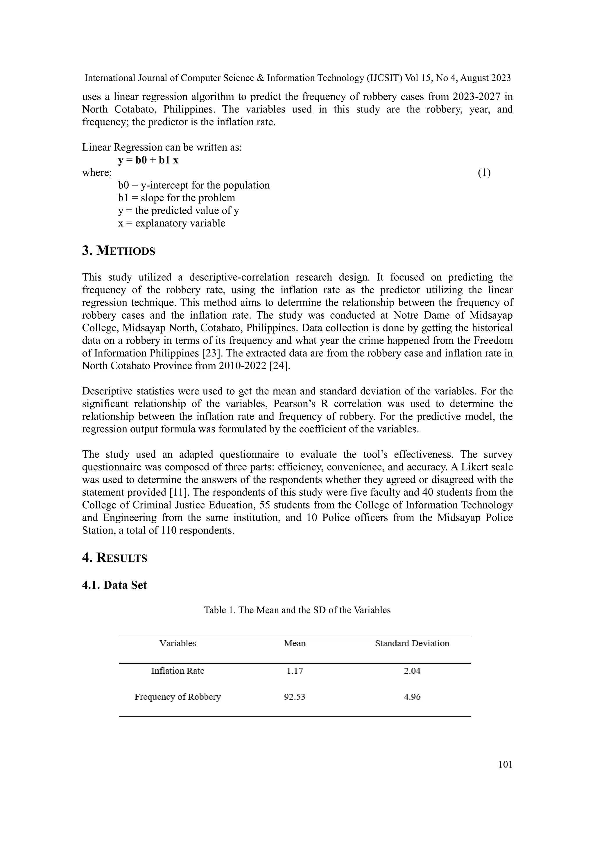 Inflation-Crime Nexus: A Predictive Analysis of Crime Rate Using Inflationary Indicator in ...