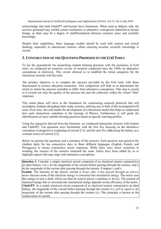 EXPLORING AI APPLICATIONS FOR ADDRESSING ALTERNATIVE CONCEPTIONS IN TEACHING PHYSICS: FOCUS ON ...