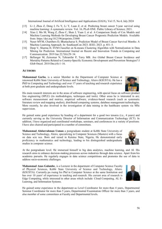 Leveraging Naive Bayes for Enhanced Survival Analysis in Breast Cancer ...