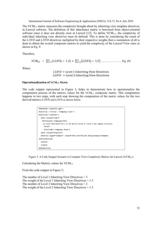 Paper Title : Structural Complexity Metrics for Laravel Software | PDF | Free Download