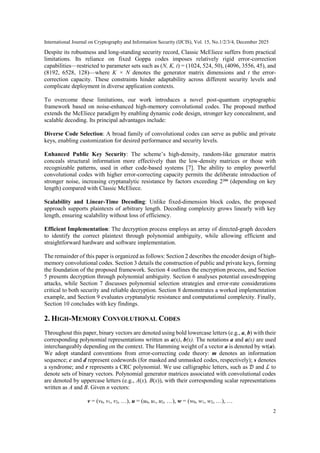 DECRYPTION THROUGH POLYNOMIAL AMBIGUITY: NOISE-ENHANCED HIGHMEMORY ...