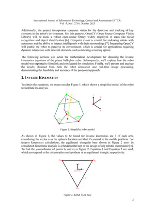 OBTAINING INVERSE KINEMATICS EQUATIONS FOR A PLANAR BALL-PLATE ROBOT | PDF
